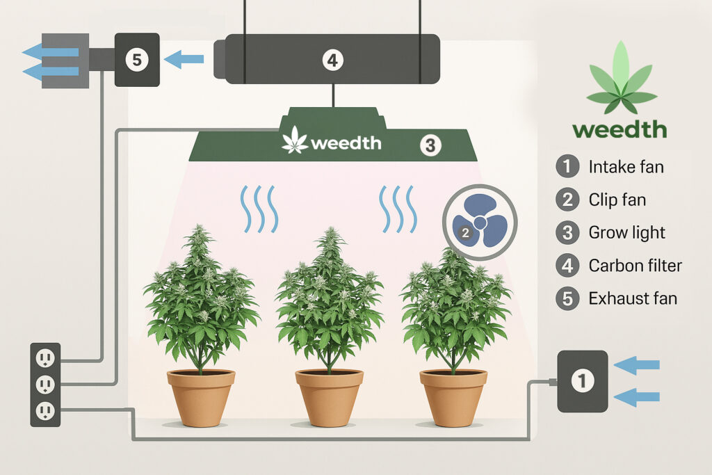 Ventilation Systems for Cannabis: Design & Setup Guide | Weedth